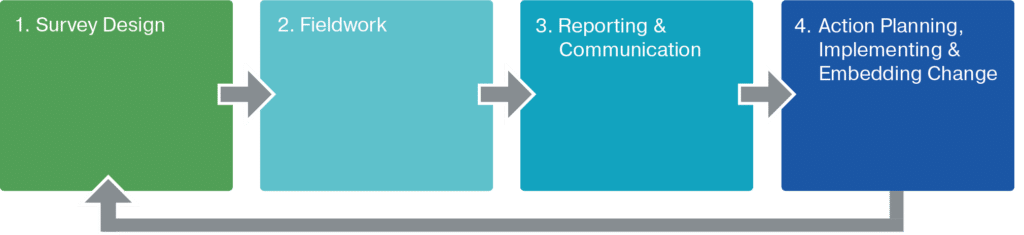 Our Survey Process - How we work with you - Agenda Consulting