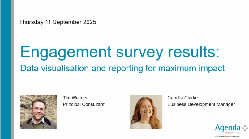 Engagement survey results: Data visualisation and reporting for maximum ...